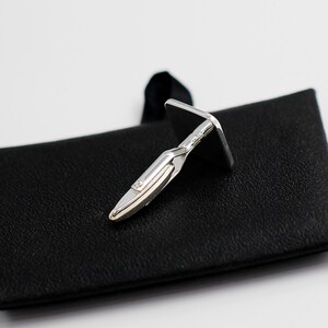 Solid Silver Square Flat Pad Mens Cufflink Backs French - Etsy