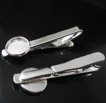 Free Shipping DIY Tie Clip Very Shinny Sterling Silver - Etsy