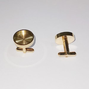 Stainless Steel Cuff Link Blanks French Cufflink Findings Handmade ...