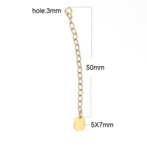 Gold Filled Extension Chain for Diy Jewelry Accessories - Etsy
