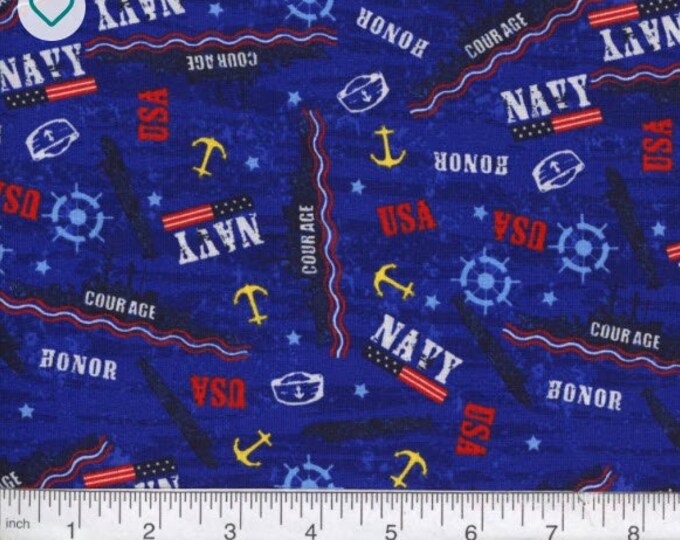 Navy Military Fabric / Sykel 1180-N Military Navy Badges Logo Fabric ...