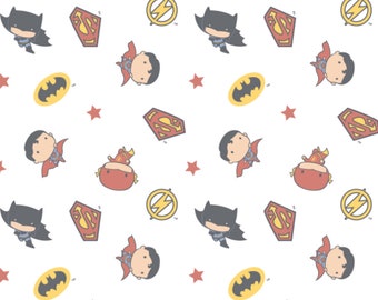 Dc Comics Flash Fabric - Etsy