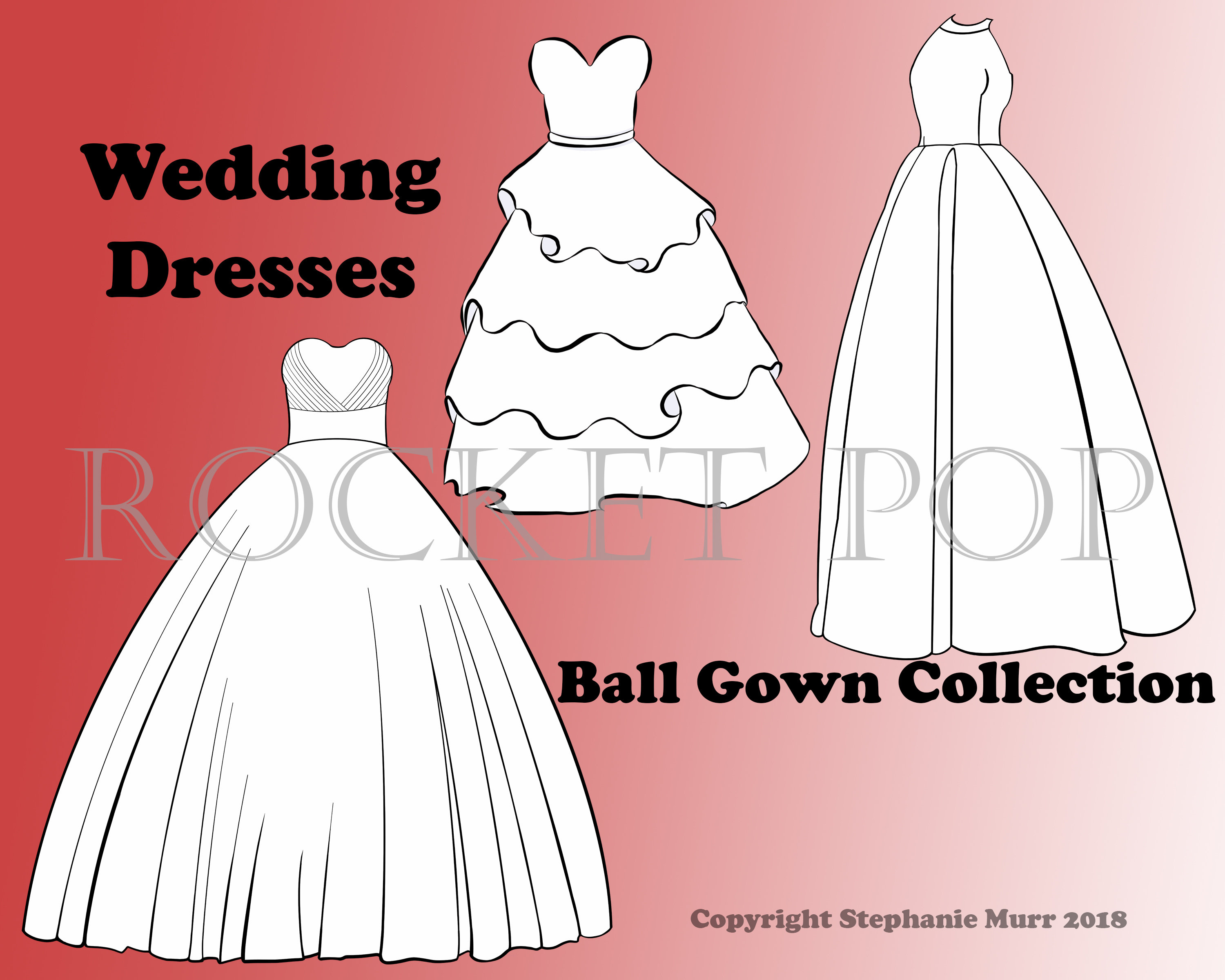 Bride Dress Clip Art
