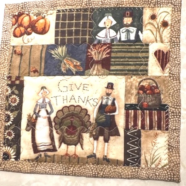 Thanksgiving Quilt - Etsy