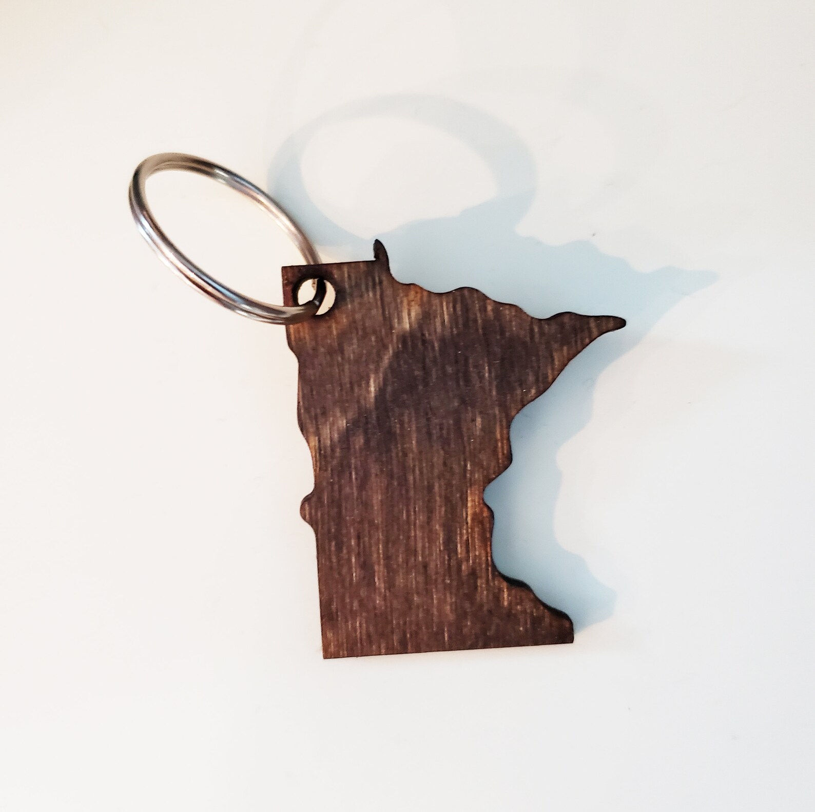 Minnesota Keychain Wood Key Chain Key Chain Accessories | Etsy
