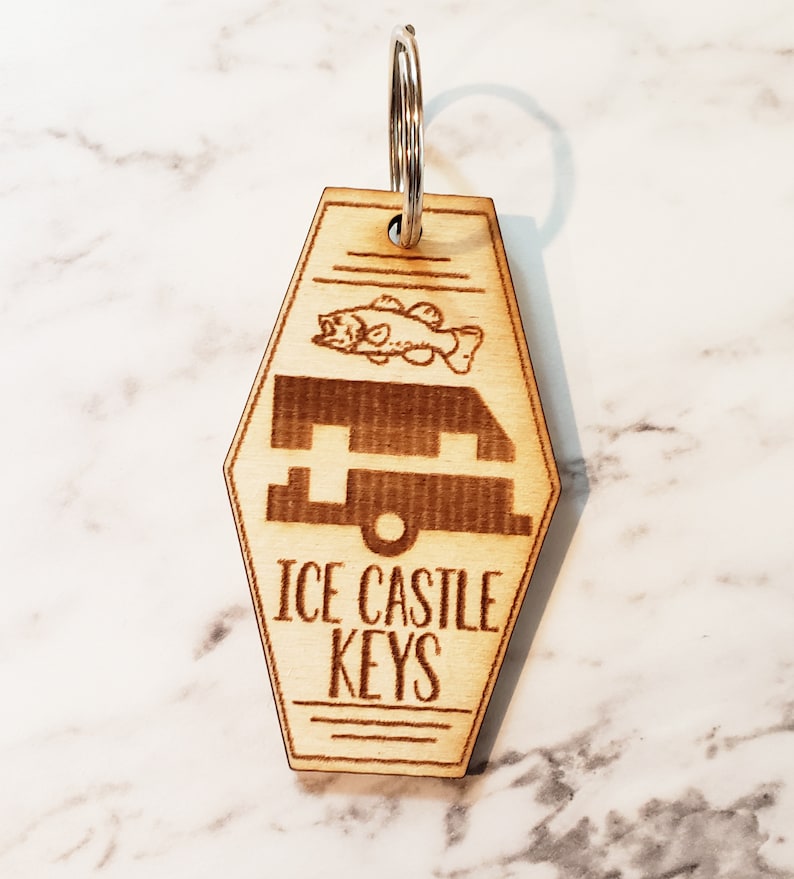 Ice Castle Keys, Wood Key Chain, Key Chain Accessories, Ice Castle, Ice ...