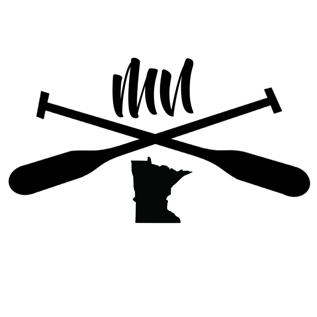 MN Paddle SVG, Minnesota JPG, Clipart, Cut Files for Silhouette ...