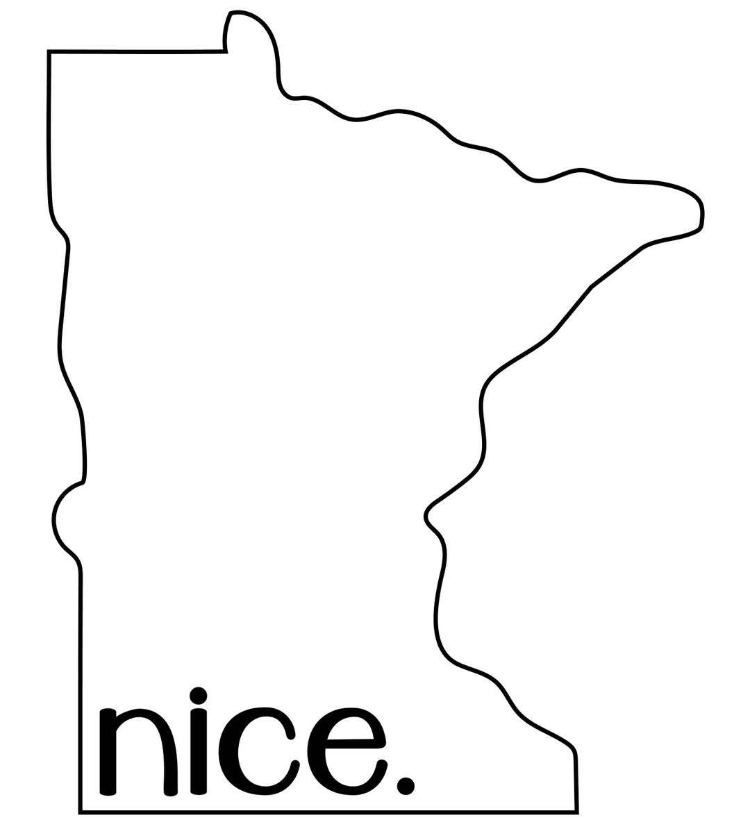 MN Nice, Minnesota Nice SVG, Minnesota JPG, North Clipart, Mncut Files ...
