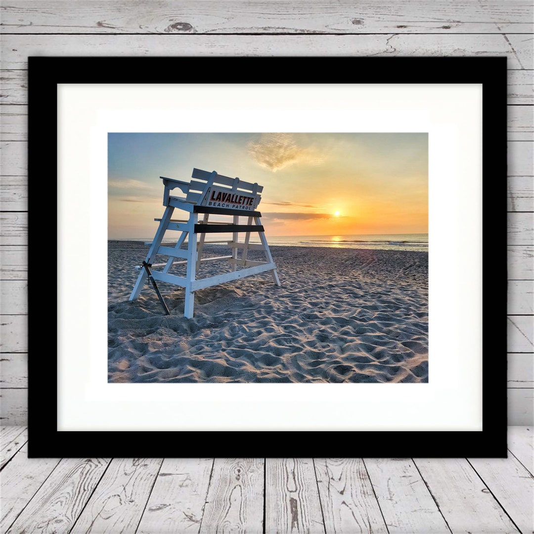 Lavallette Lifeguard June Sunrise II by Richard Pasquarella - Etsy