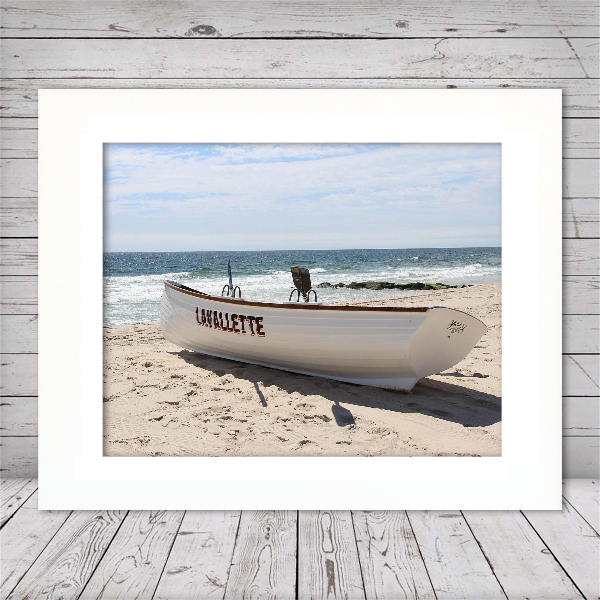 Lavallette Lifeguard Boat Beach Picture Home Decor Beach - Etsy