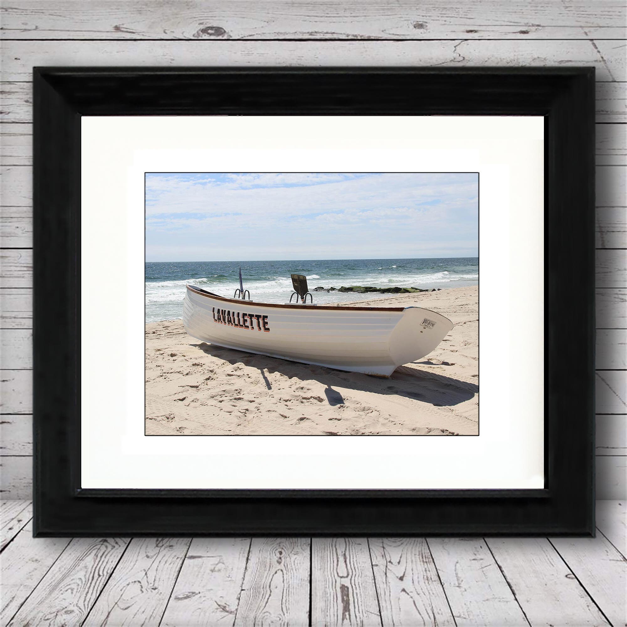 Lavallette Lifeguard Boat Beach Picture Home Decor Beach - Etsy