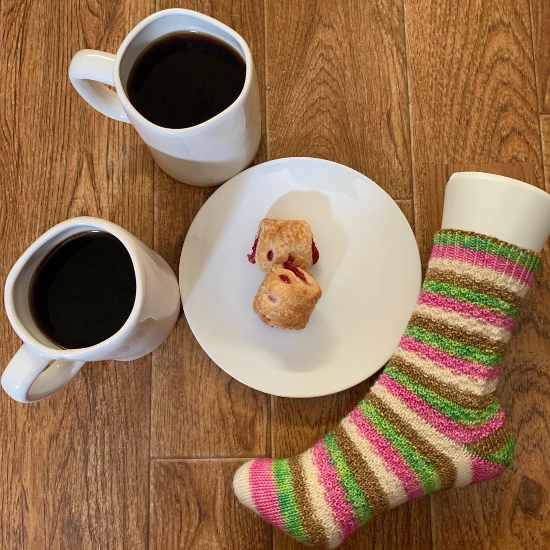 I’ll Have Two Coffees and Two Cherry Danishes to Go Please Socks - PDF ...