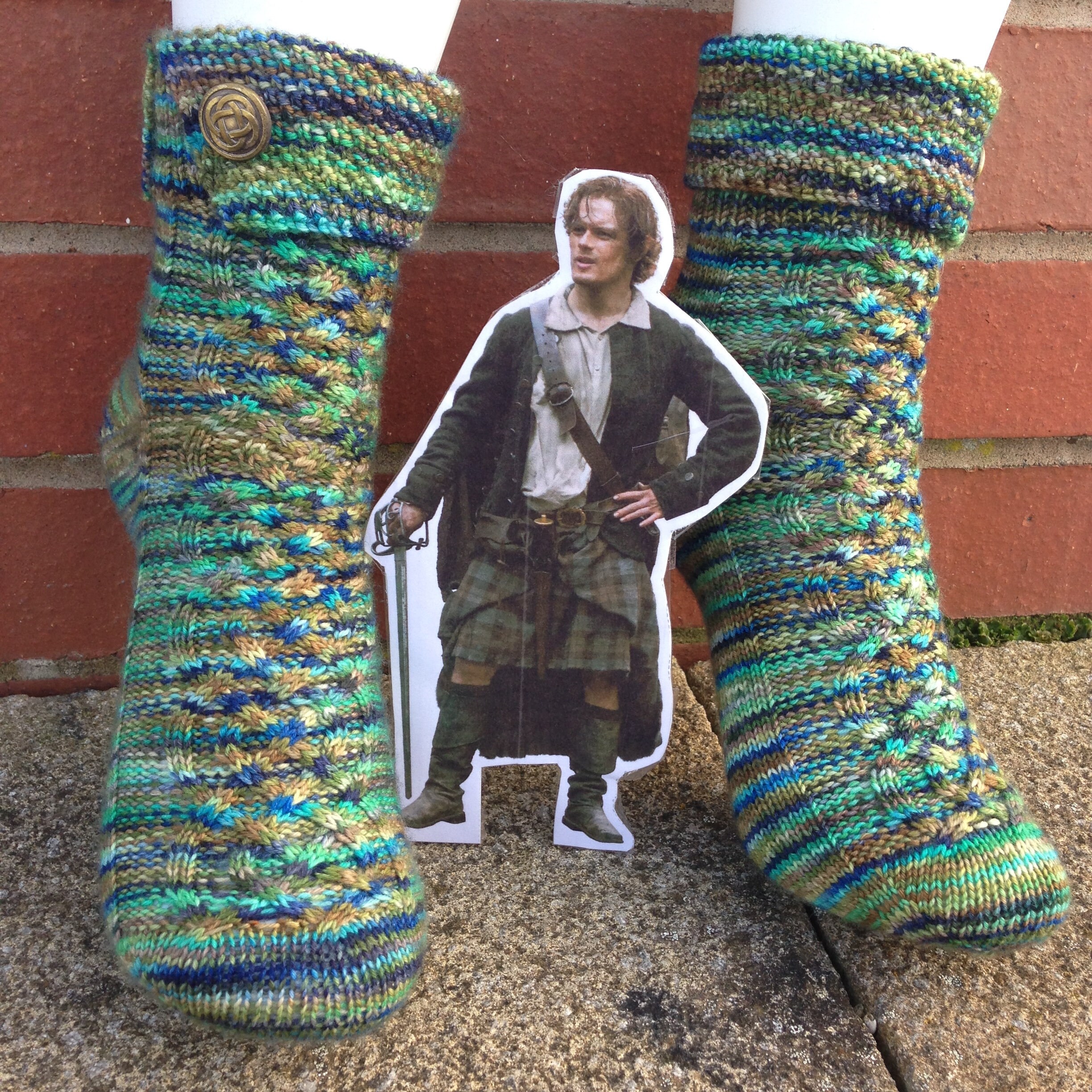 The Lady of Lallybroch (outlander Inspired Socks) - PDF Knitting ...