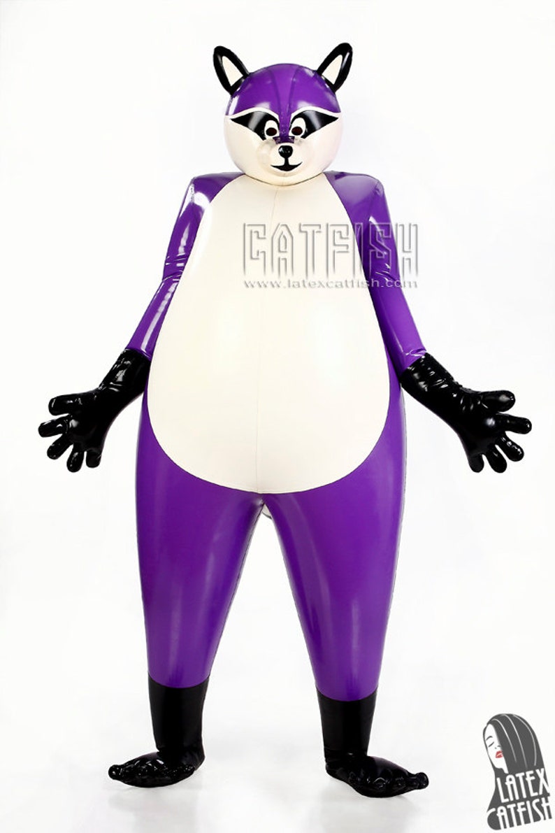 Big Raccoon Inflatabla Latex Costume | Etsy
