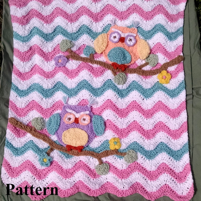 Chevron Owl - Etsy