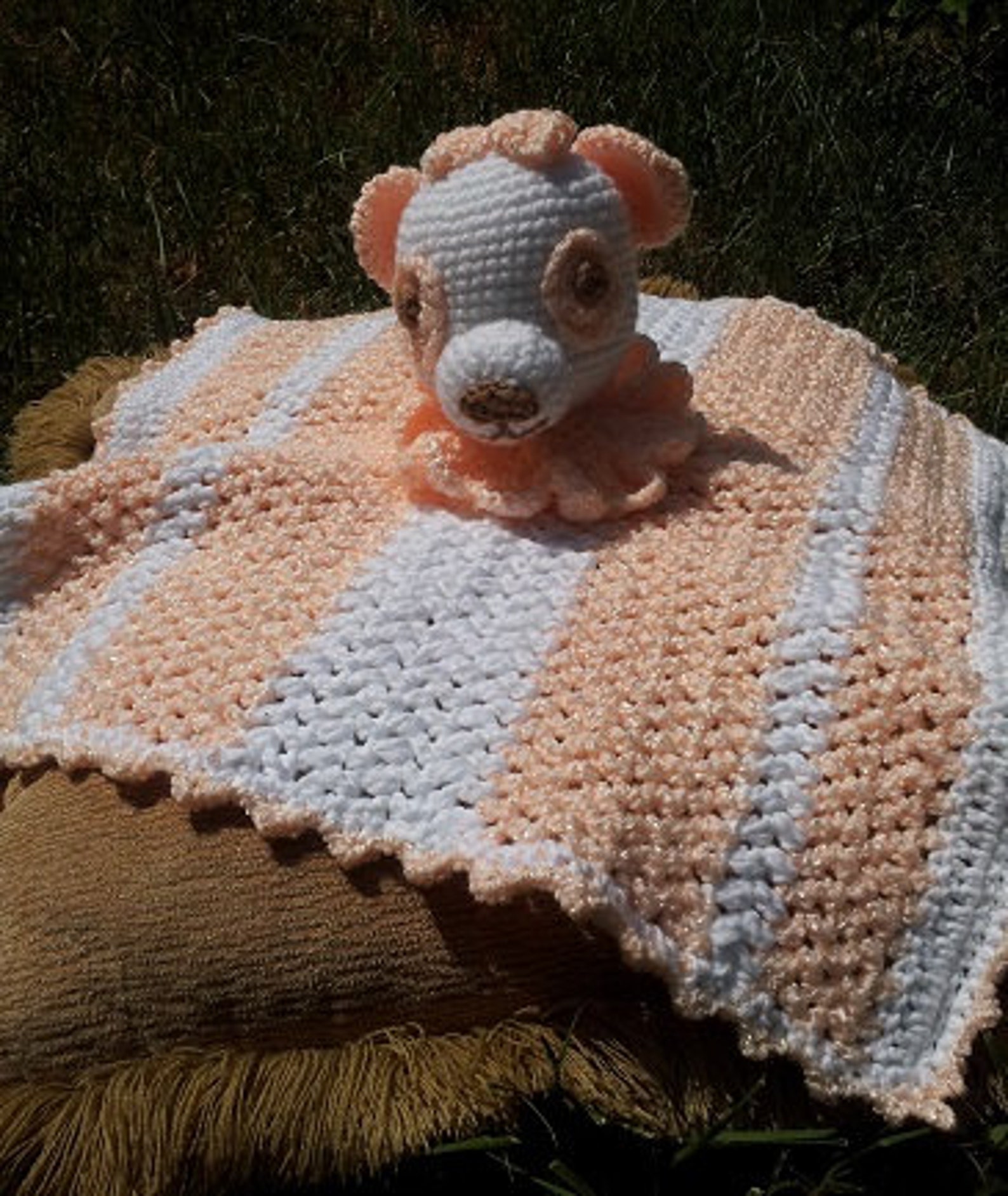 Pastel Panda Crochet Cuddle Blanket, Lovie, Snuggie Instant Download ...