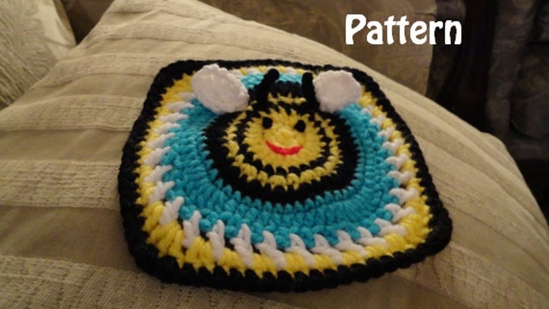 Bumble Bee Granny Square Pattern Instant Download PDF File - Etsy
