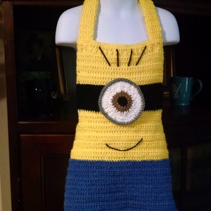 Boy Minion Inspired Children's Apron Instant Download PDF File Pattern ...