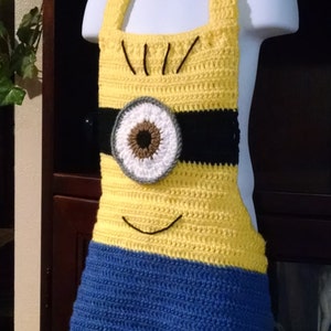 Boy Minion Inspired Children's Apron Instant Download PDF File Pattern ...