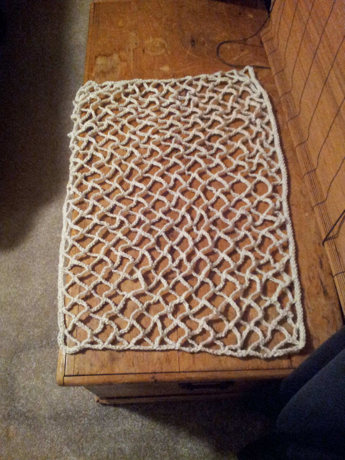 Crochet PATTERN Fishing Net for Baby Mermaid Suit Photo Prop Instant ...