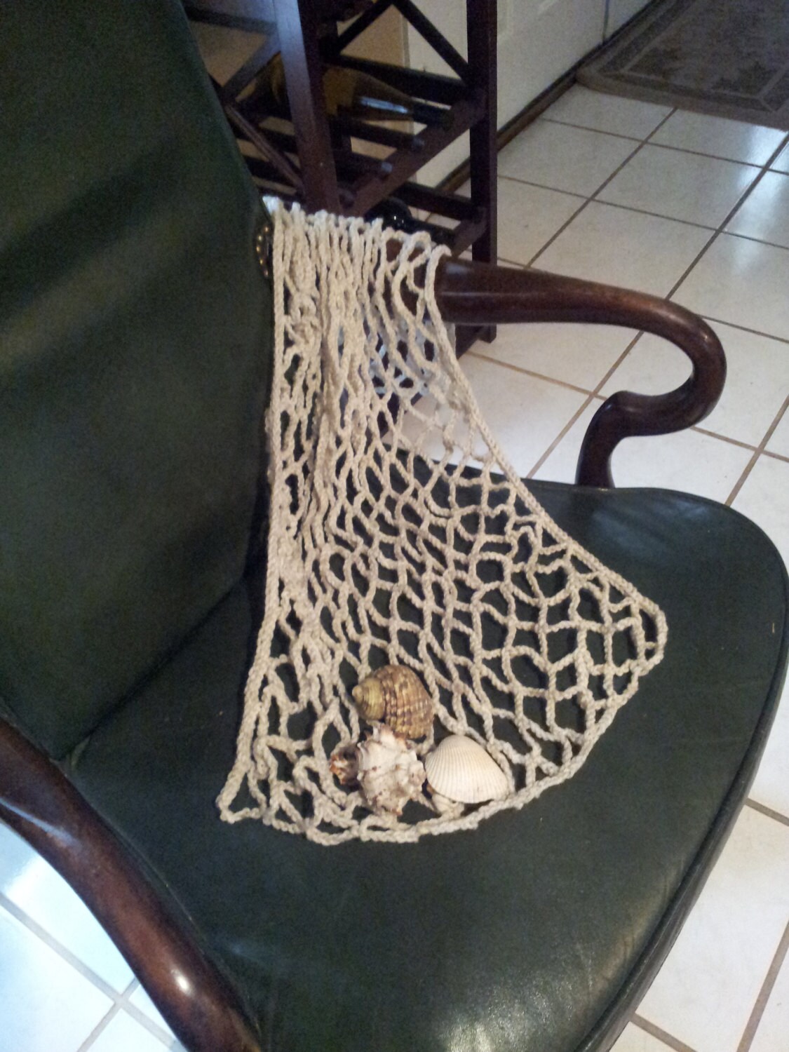 Crochet PATTERN Fishing Net for Baby Mermaid Suit Photo Prop Instant ...