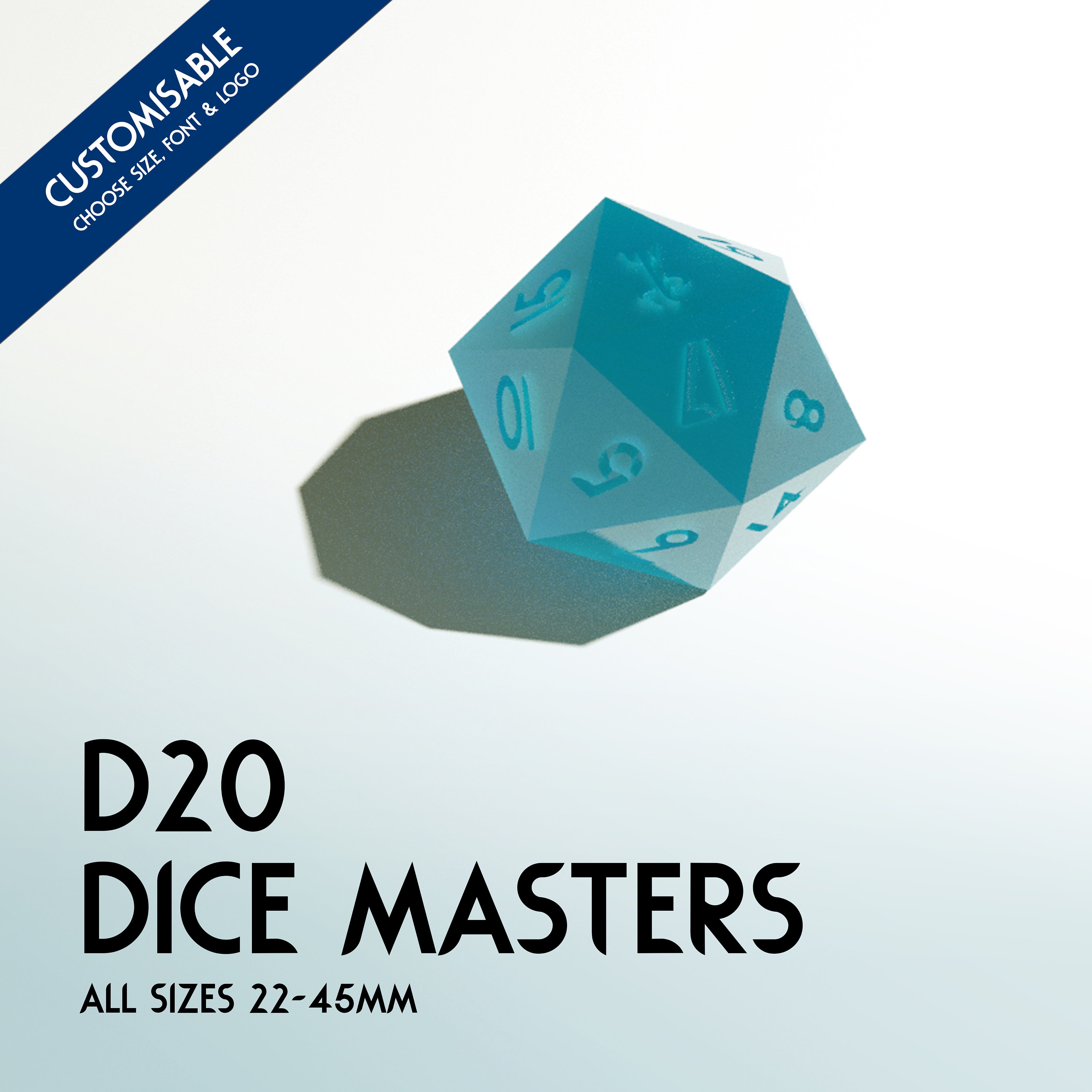 D20 Dice Master all Sizes - Etsy UK