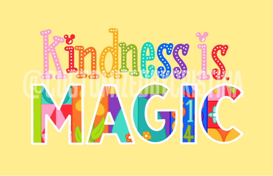 Kindness is Magic Print - Etsy