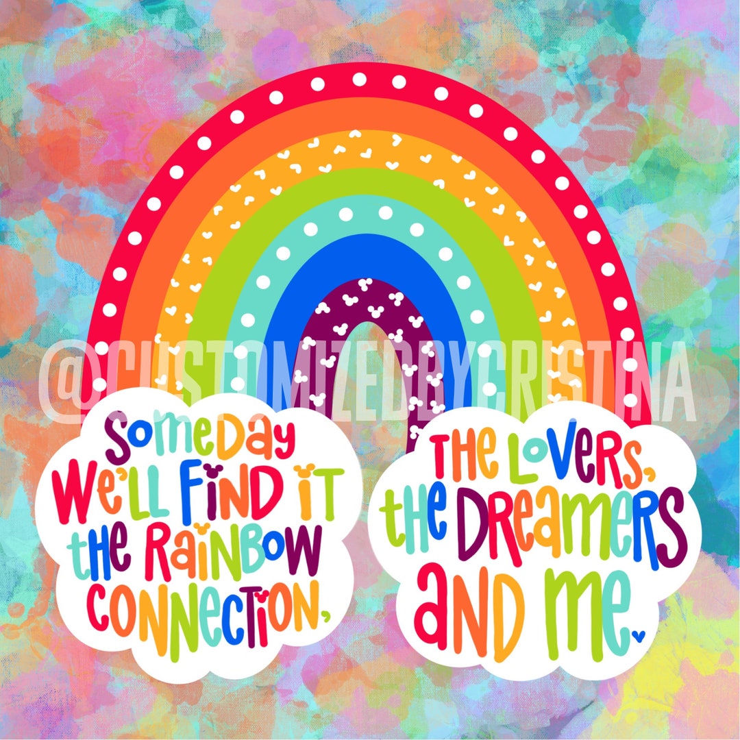 Rainbow Connection Print - Etsy