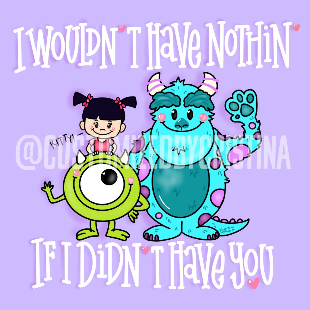 Monsters Inc Print and Poster - Etsy