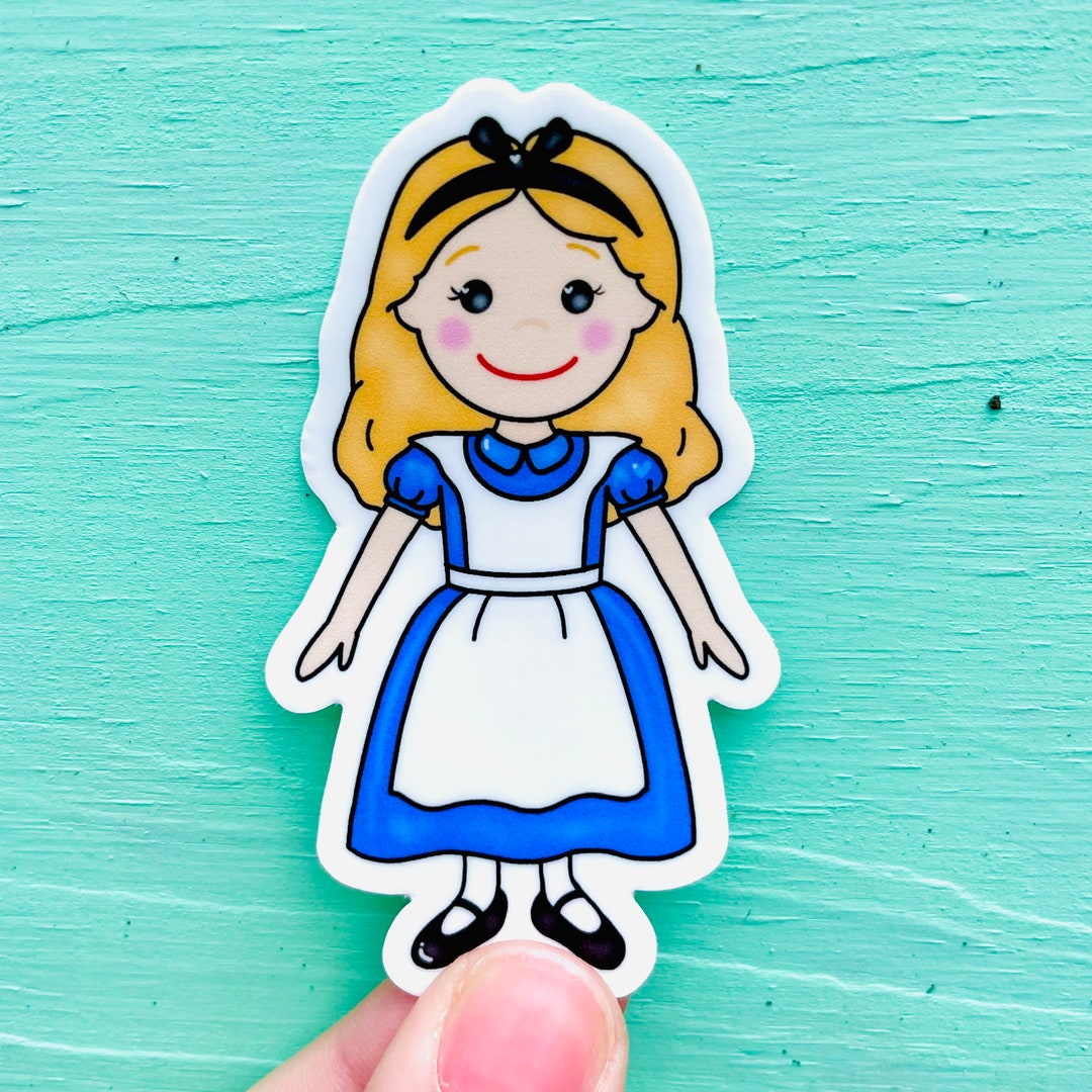 Alice Cutie Vinyl Sticker - Etsy