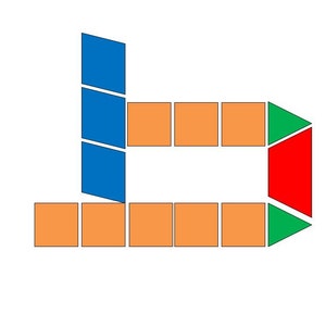 Arabic Initial Form Pattern Block Worksheet-digital Download - Etsy