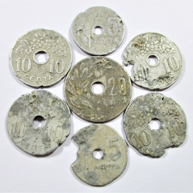 Coin With Hole - Etsy