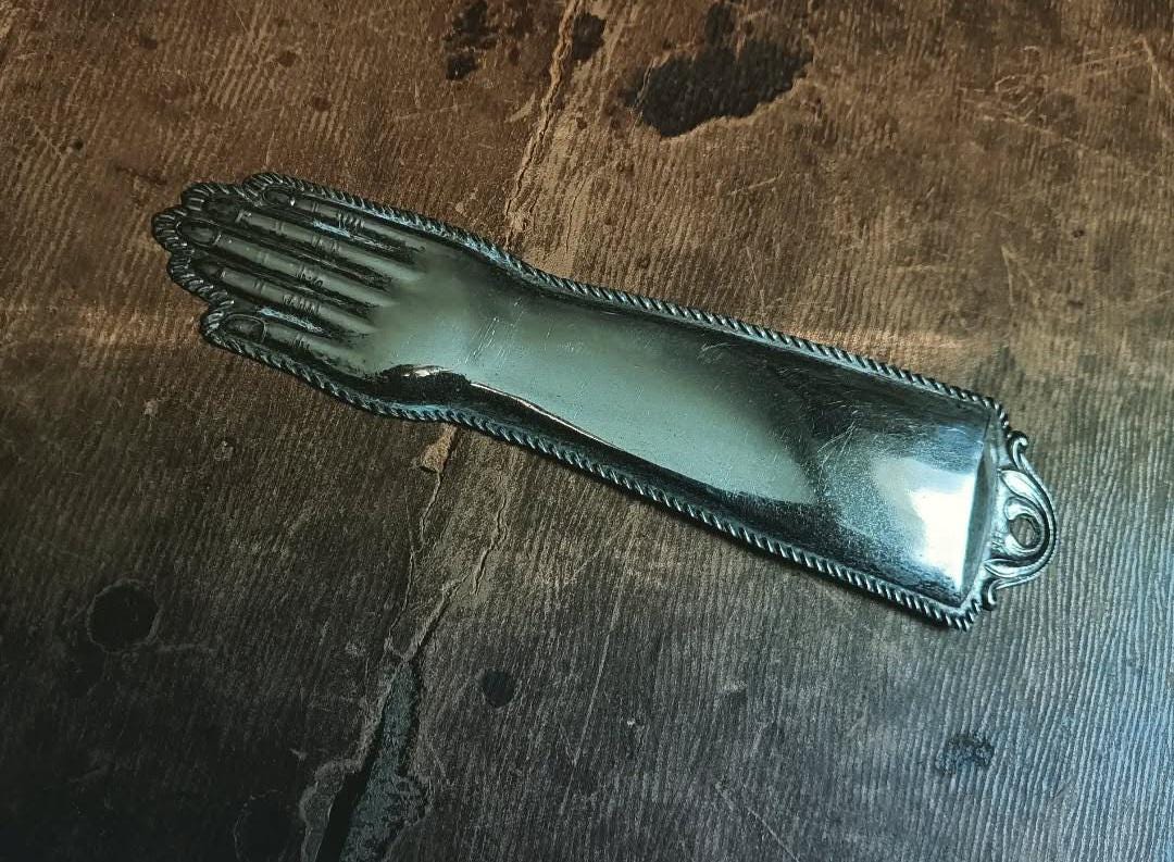 Silver Italian Ex-voto Amulet of a Right Arm Dating From the Early 1900 ...
