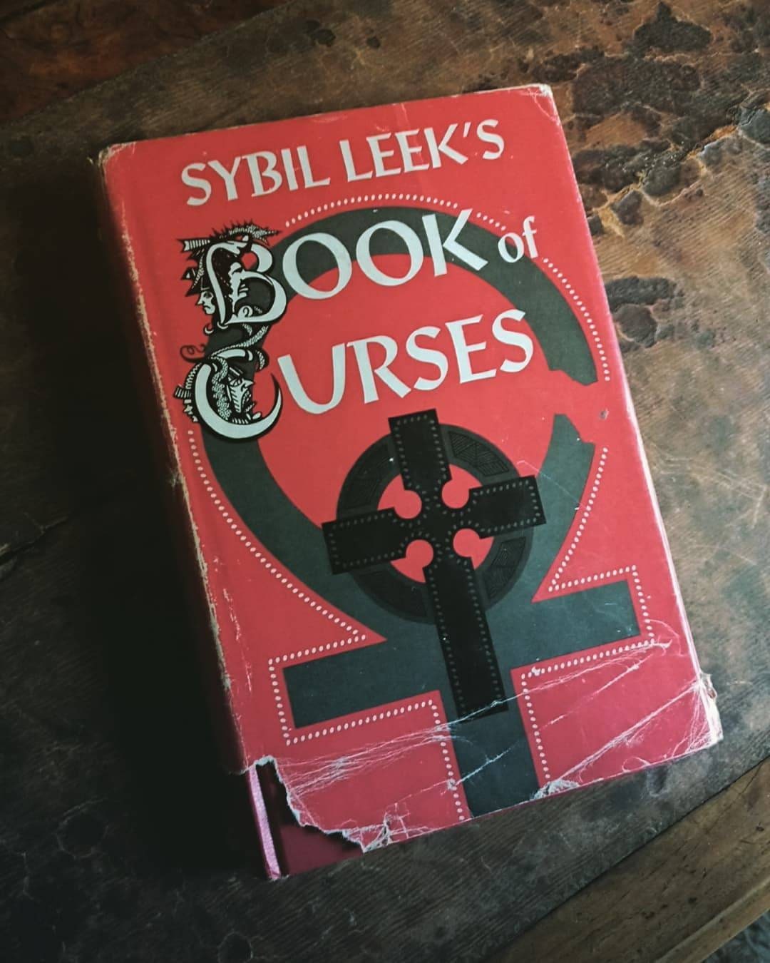 Sybil Leek's Book of Curses 1975 1st Edition Hardcover With Original ...