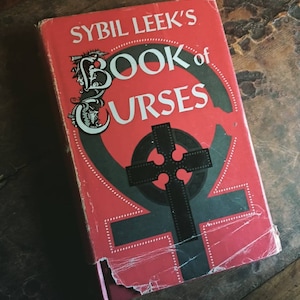 Sybil Leek's Book of Curses 1975 1st Edition Hardcover With Original ...