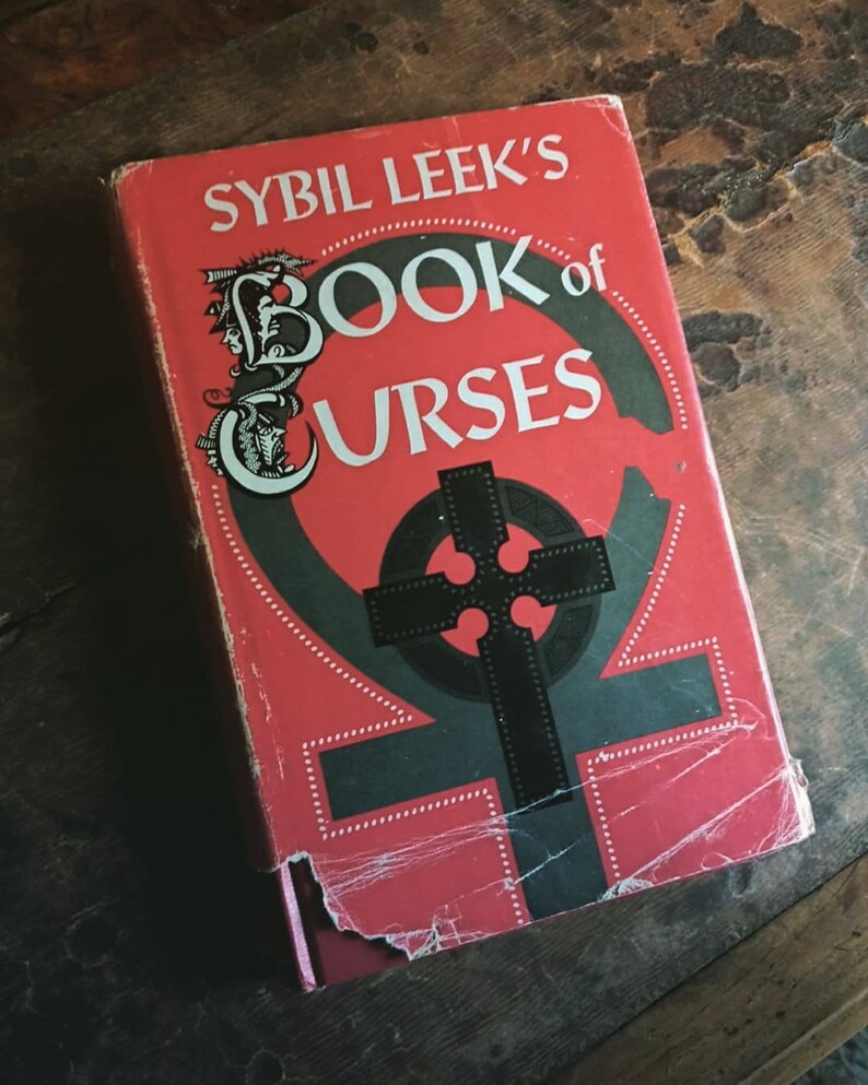 Sybil Leek's Book of Curses 1975 1st Edition Hardcover - Etsy