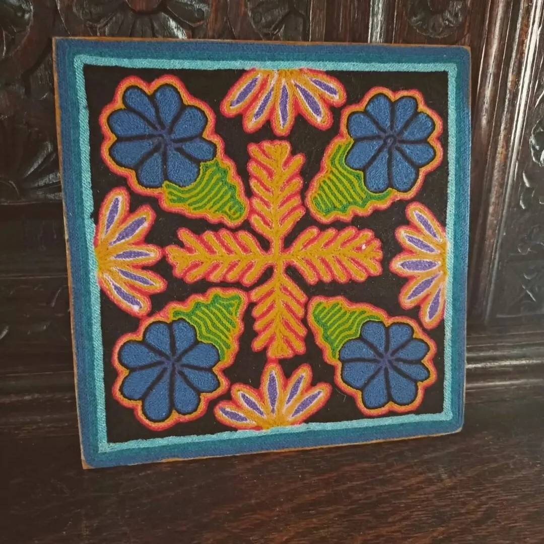 Symbolic Mexican Peyote Thread Art - Etsy