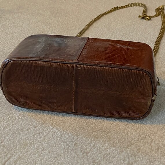 Vintage Tegu Lizard Box Purse: Shoulder Bag with New … - Gem