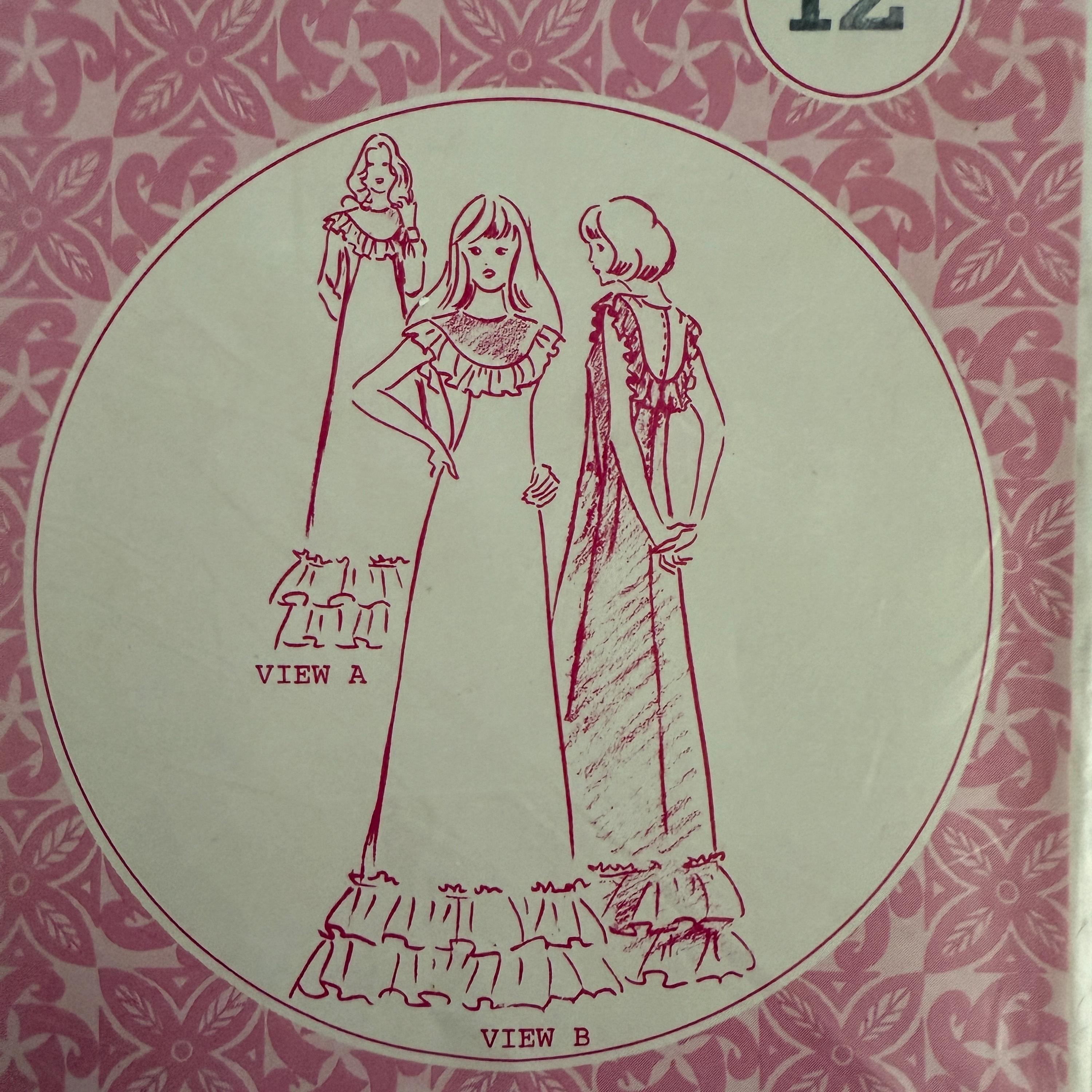 Patterns Pacifica Vintage 1970s Dress Pattern 3062 - Etsy