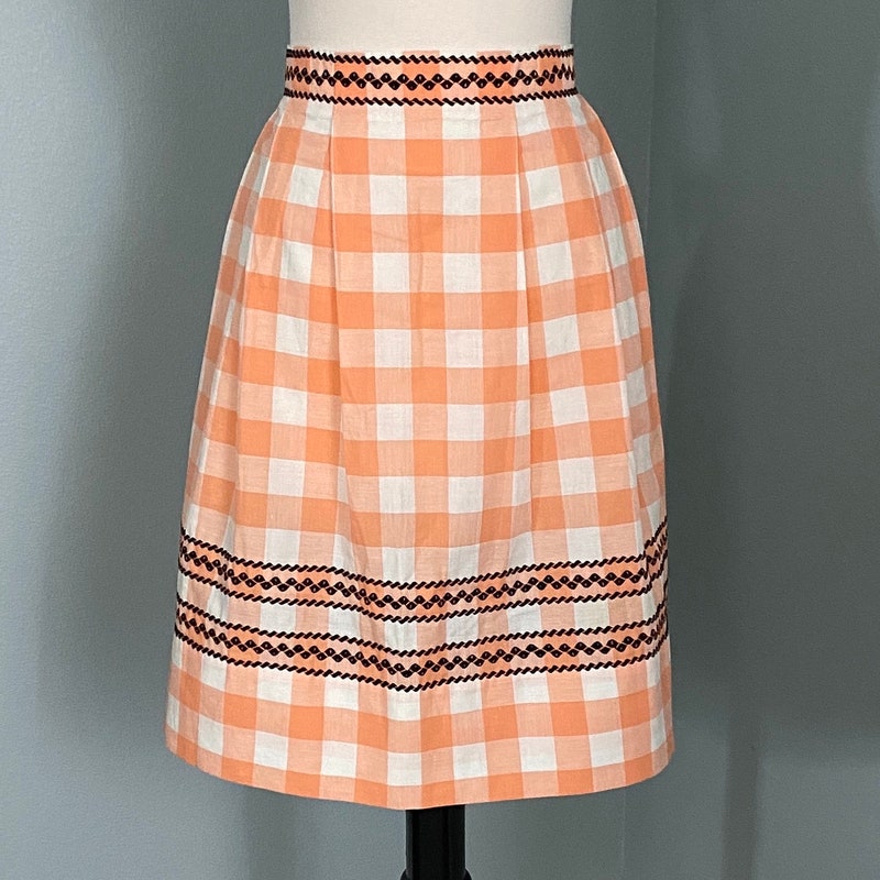 Gingham Apron - Etsy