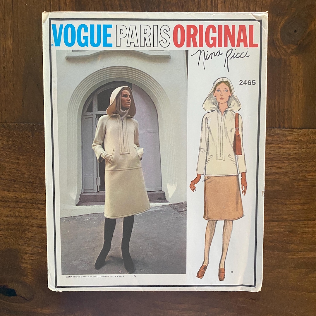 Vogue Paris Original NINA RICCI Pattern 2465 Uncut - Etsy