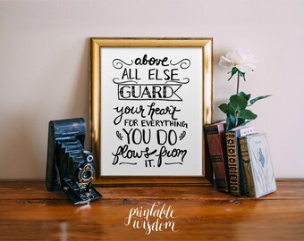 Above All Else Guard | Etsy