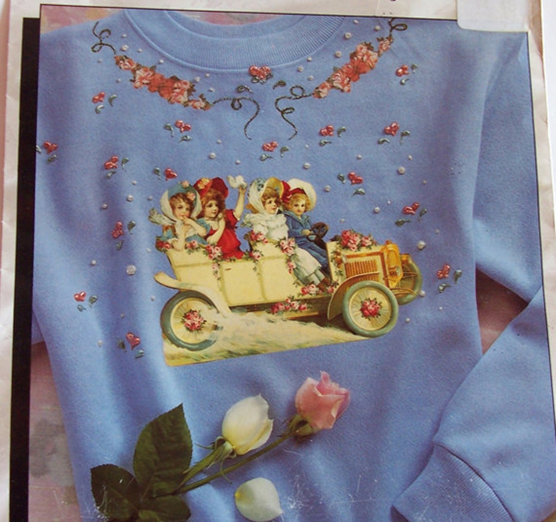 Vintage Daisy Kingdom Iron-on Fabric Transfer, No. 06121 Sunday Drive ...