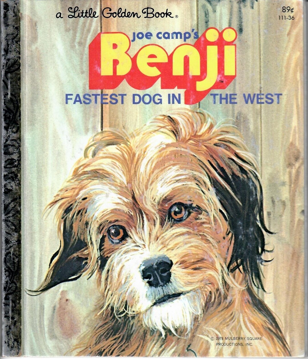 Vintage Benji Fastest Dog in the West Little Golden Book - Etsy