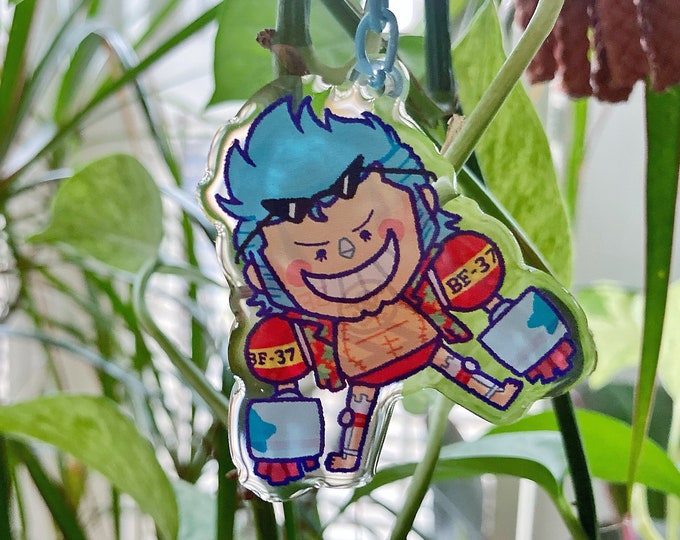 Ship Cyborg Acrylic Keychain Cute Kawaii Gift - Etsy