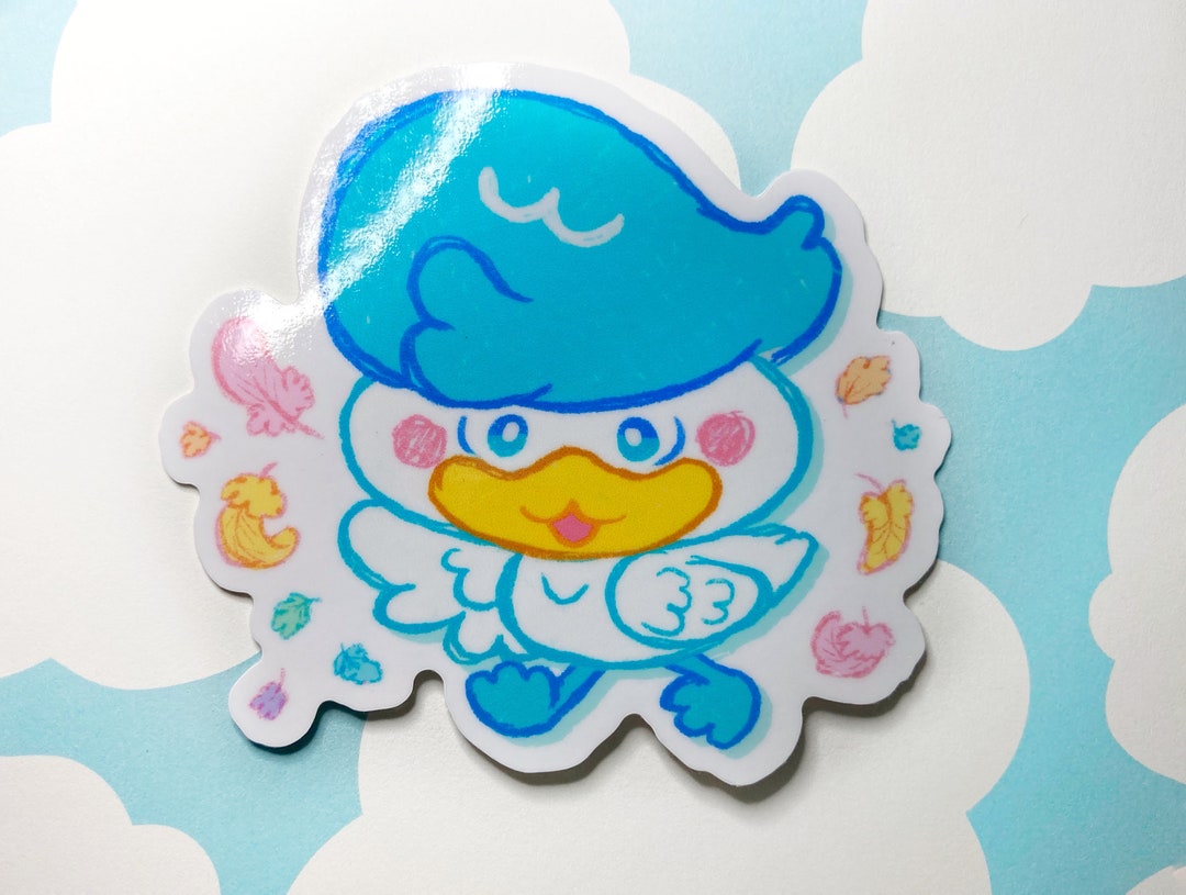 Little Quacky Vinyl Sticker 3 Scarlet Violet Starter Cute - Etsy