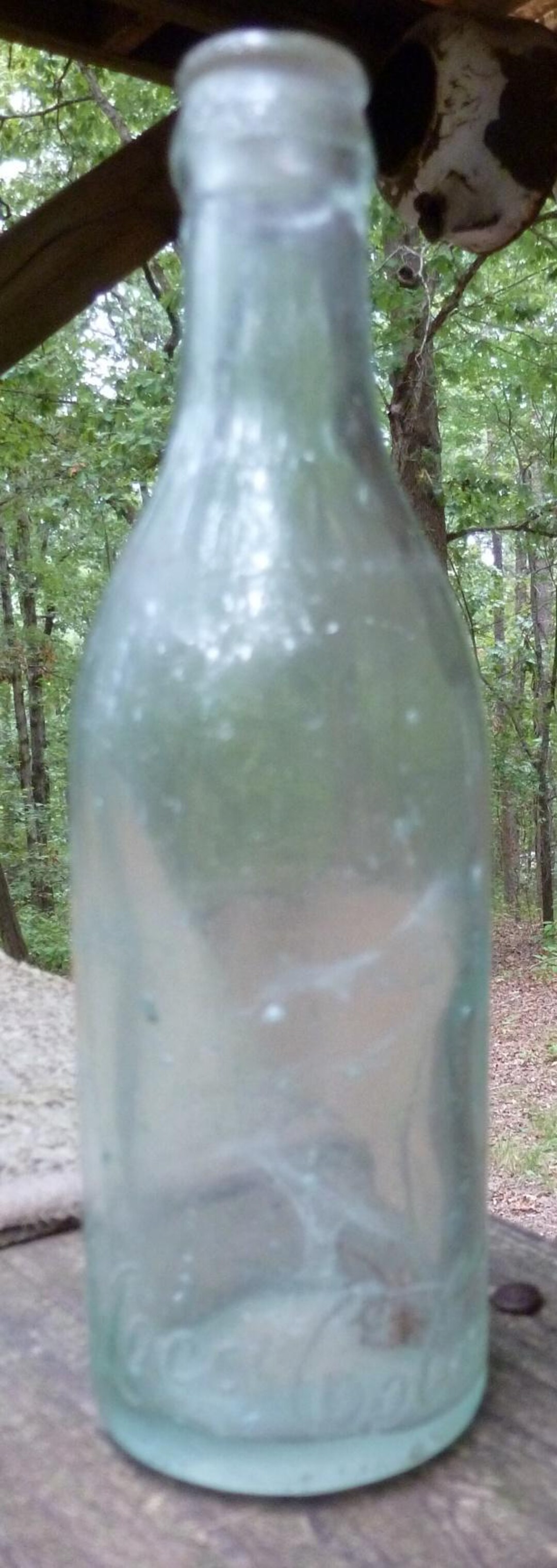 ALABAMA SODA Bottle-aqua Coca Cola-birmingham-straight Side Heel Script ...