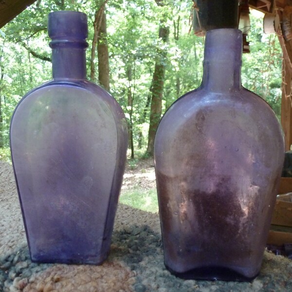 Antique Coffin Bottles - Etsy