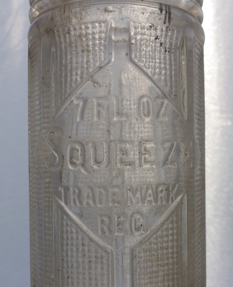 ART DECO Bottlesqueeze Brand Soda-screen / Rib | Etsy