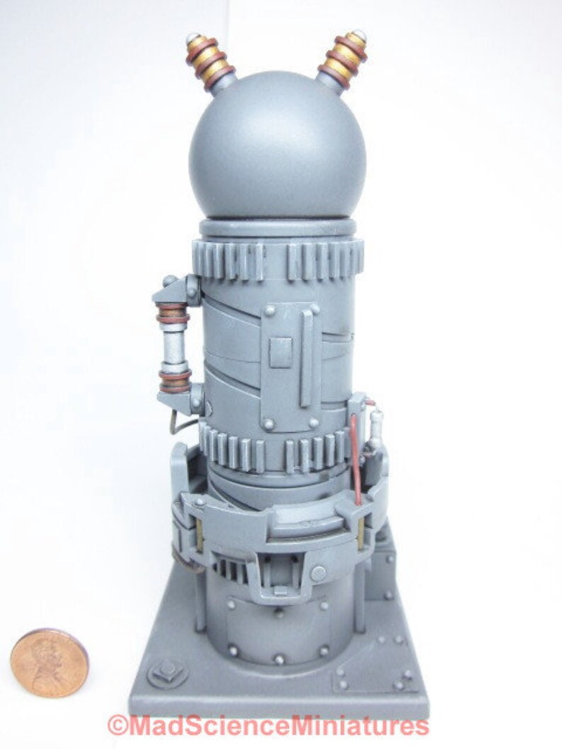 Dollhouse Miniature Frankenstein Laboratory Plasma Capacitor D356 1:12 ...